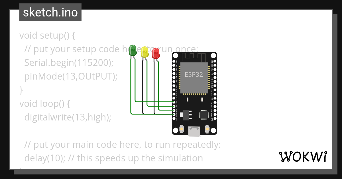 Wokwi Online Esp32 Stm32 Arduino Simulator