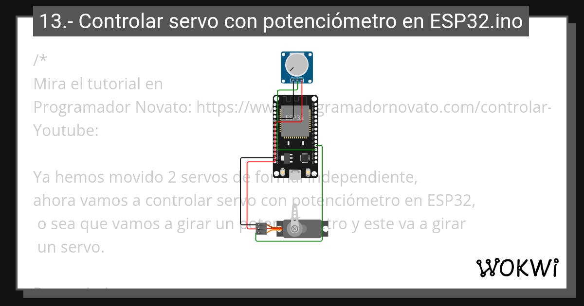 ESP32_servo - Wokwi ESP32, STM32, Arduino Simulator