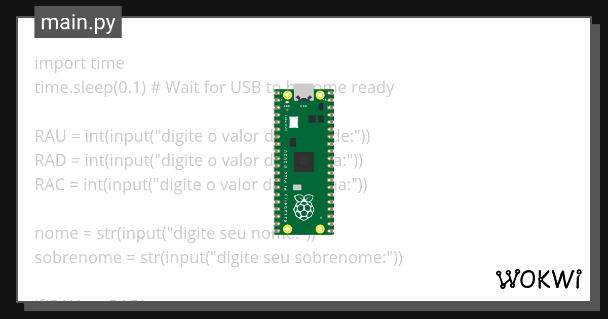 AULA1_07/08/2023 - Wokwi ESP32, STM32, Arduino Simulator