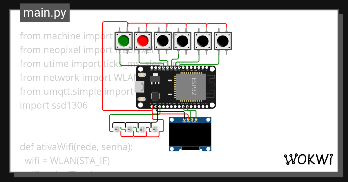 Júliaportosegurançav2 Wokwi Esp32 Stm32 Arduino Simulator 2361