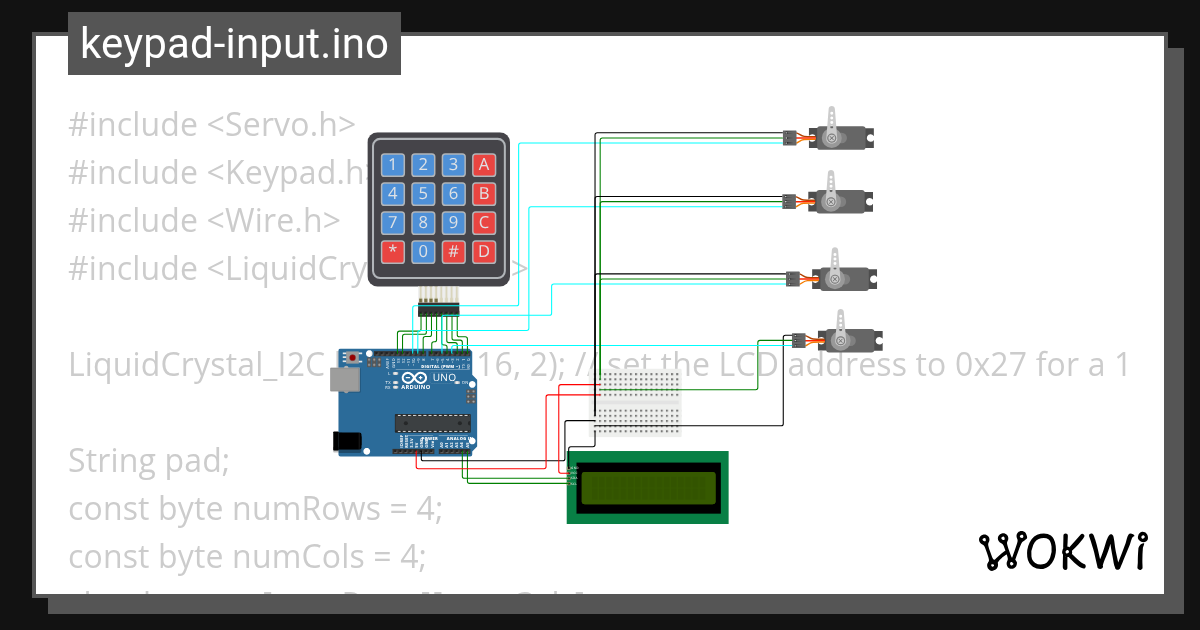 cereal-bot v2 - Wokwi ESP32, STM32, Arduino Simulator