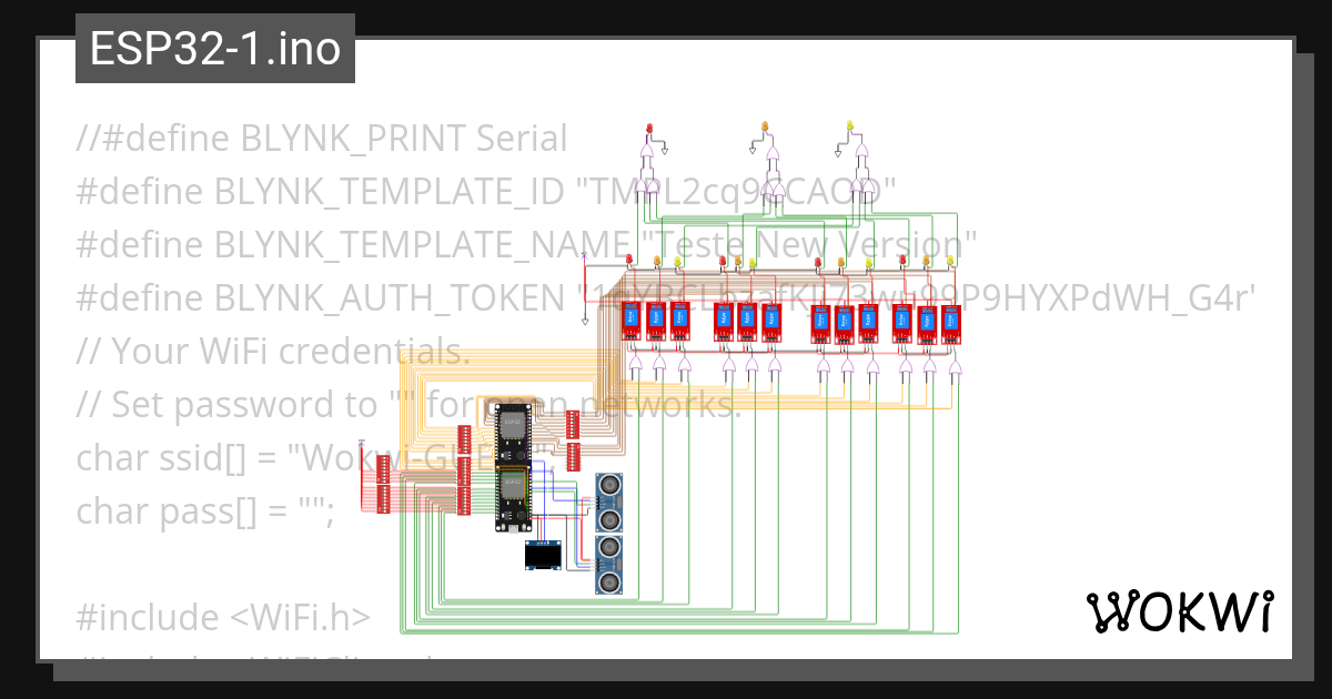 Double Esp32 Wokwi Esp32 Stm32 Arduino Simulator 