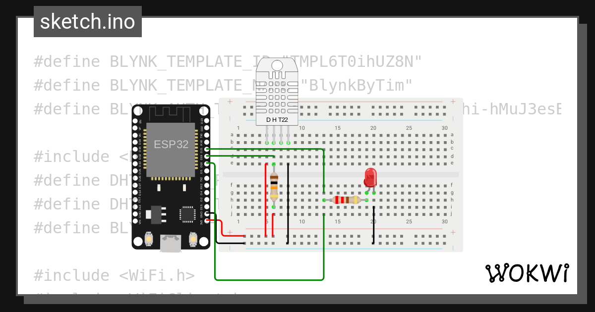 Esp32 Tempandhumid Wokwi Esp32 Stm32 Arduino Simulator 5109