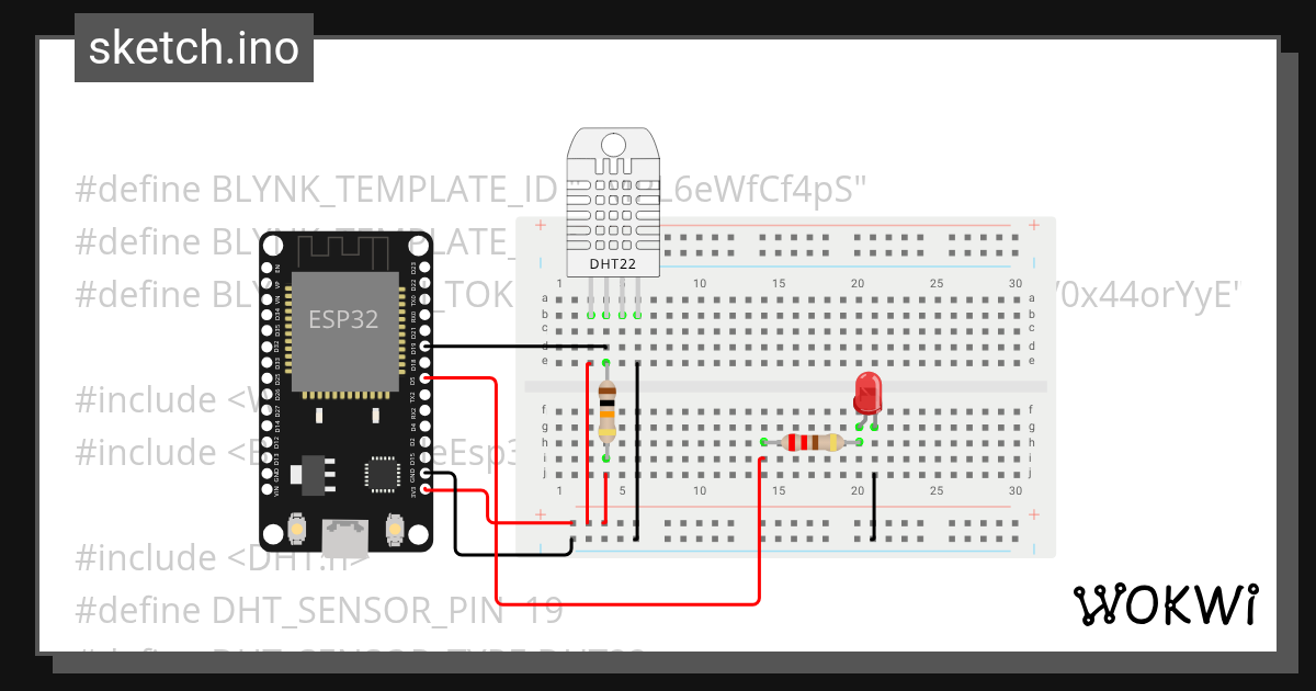 Esp32temp And Humi Blynk Wokwi Esp32 Stm32 Arduino Simulator 8242