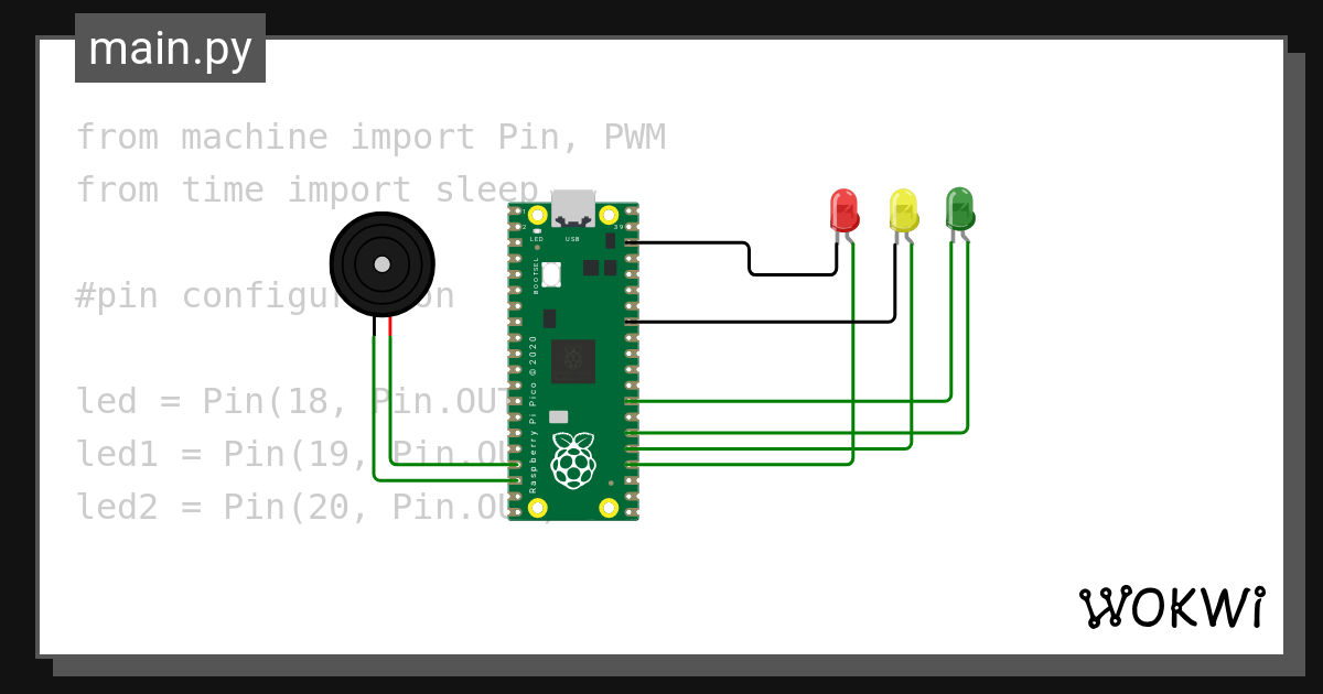 Ledblink Raspberry Wokwi Esp32 Stm32 Arduino Simulator 7596