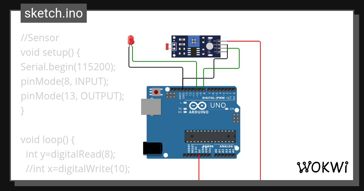 Ldr Wokwi Esp32 Stm32 Arduino Simulator