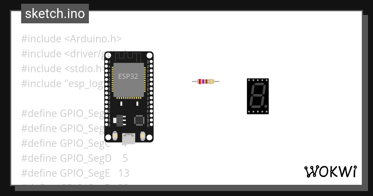 PDE P6 - Wokwi ESP32, STM32, Arduino Simulator