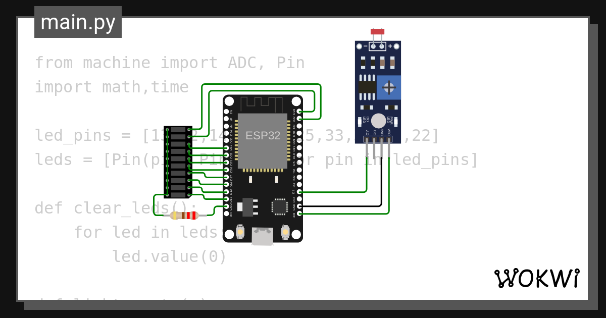 Ldr Micropython Copy Wokwi Esp32 Stm32 Arduino Simulator