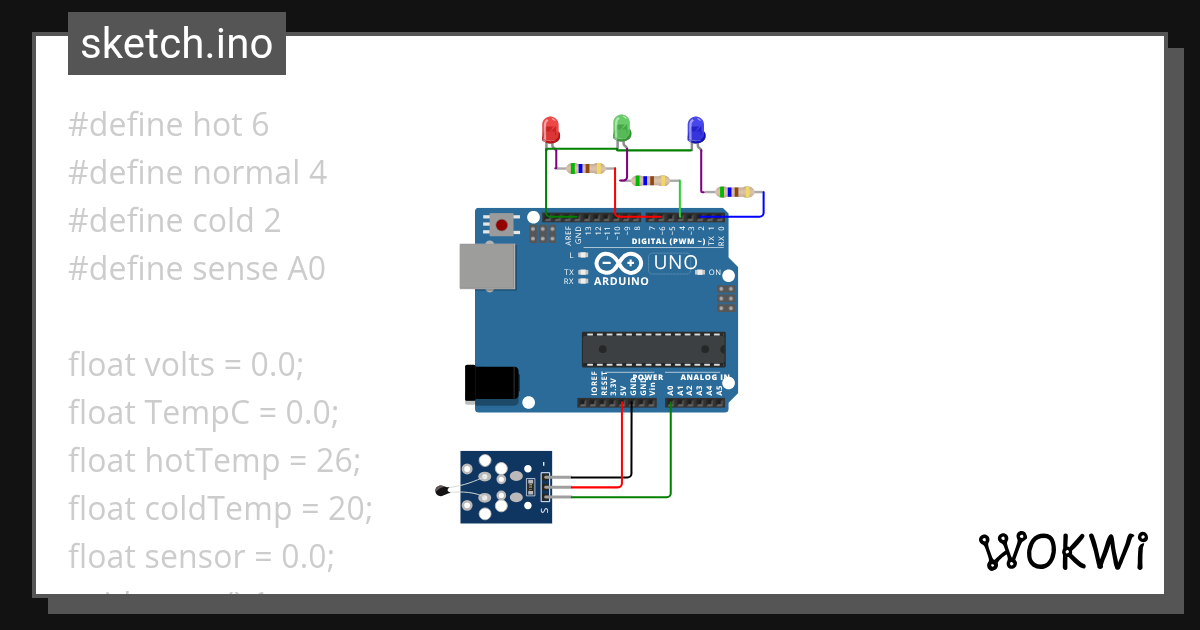 Temp Sensor Wokwi Esp32 Stm32 Arduino Simulator 2376