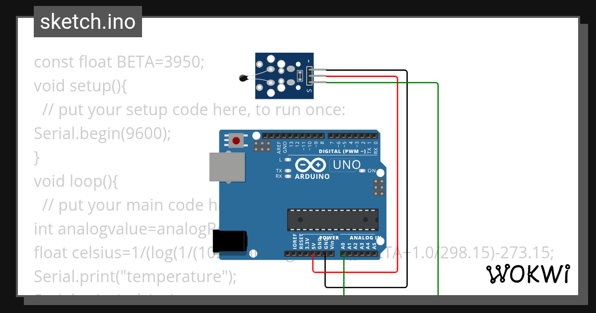 NTC - Wokwi ESP32, STM32, Arduino Simulator NTC - Wokwi ESP32, STM32, Arduino Simulator