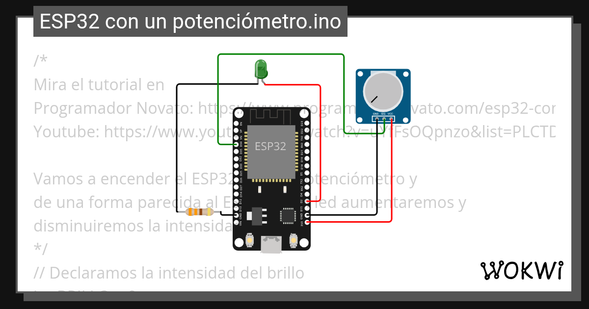 04 Esp32 Con Un Potencióo Copy Wokwi Esp32 Stm32 Arduino Simulator 2887