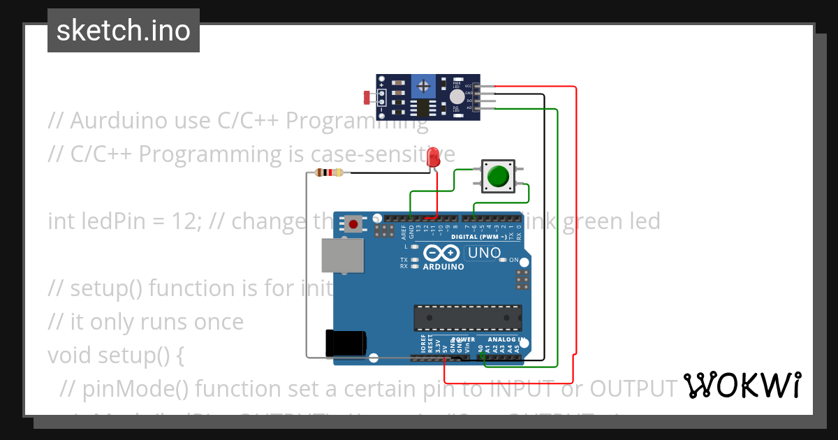 Led Blink Copy Wokwi Esp32 Stm32 Arduino Simulator 3441