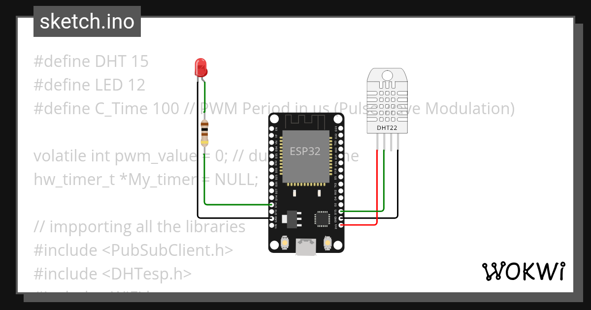 project correct - Wokwi ESP32, STM32, Arduino Simulator