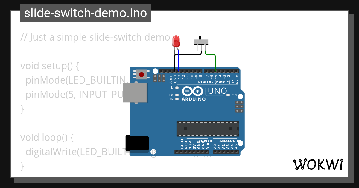 Switch Connection Wokwi Esp32 Stm32 Arduino Simulator 