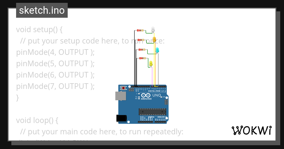 Vq LED BERKEDIP 1 syifa - Wokwi ESP32, STM32, Arduino Simulator