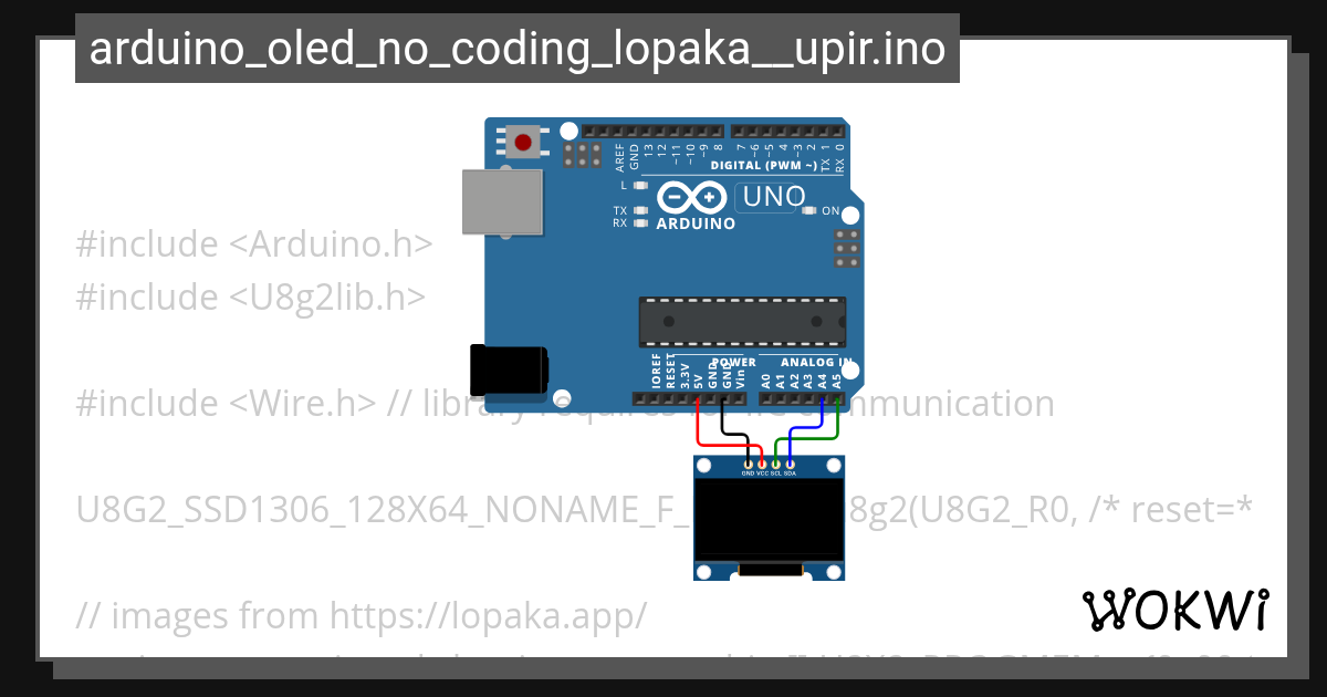 love u - Wokwi ESP32, STM32, Arduino Simulator