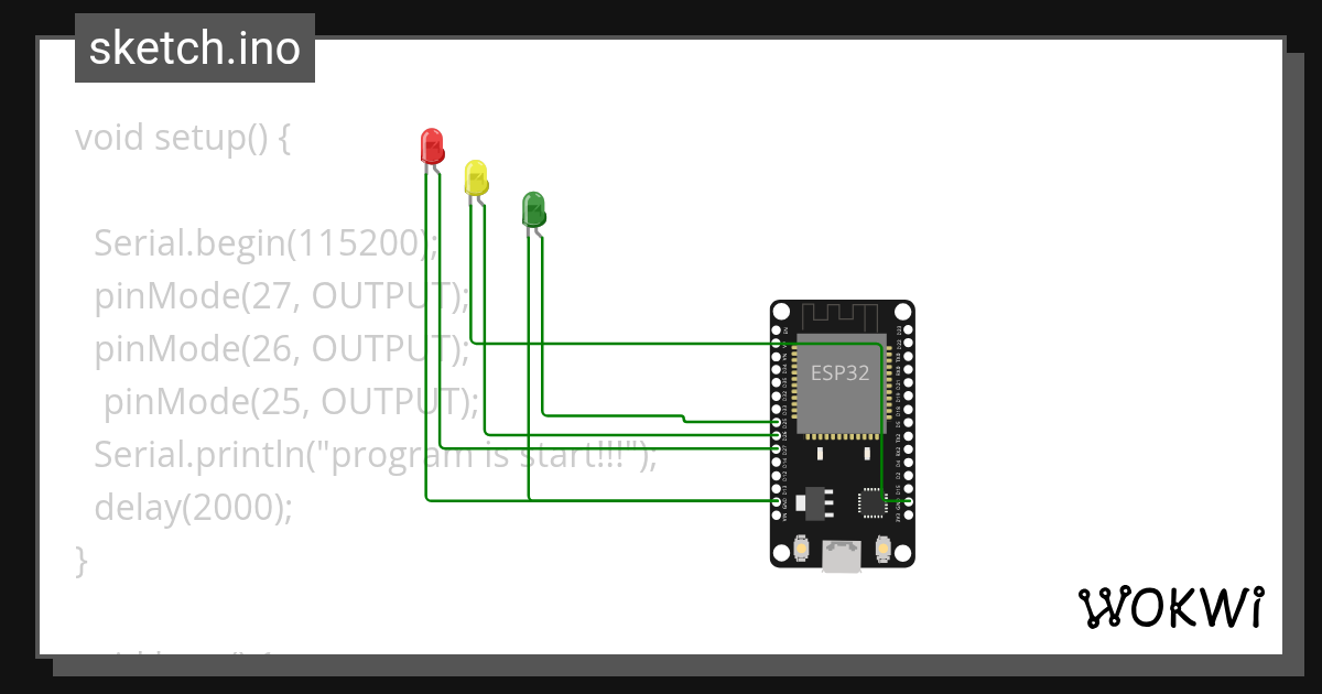 rk-led - Wokwi ESP32, STM32, Arduino Simulator