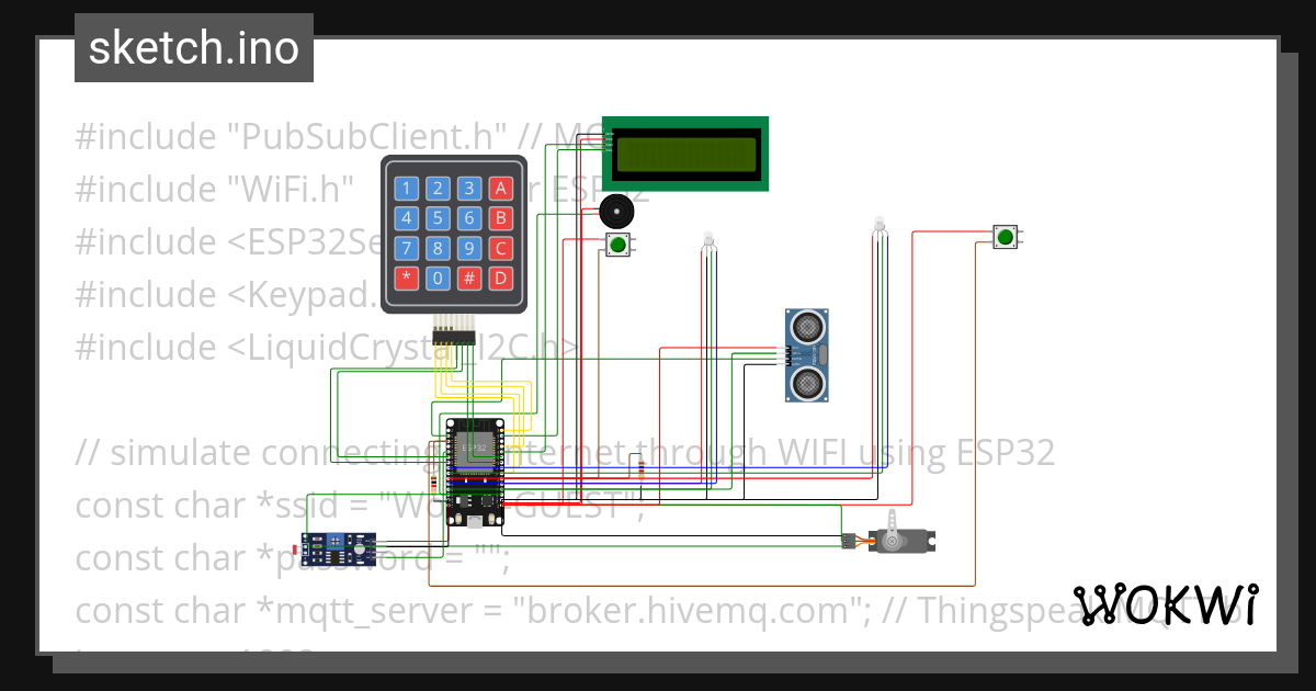 keypad Copy - Wokwi ESP32, STM32, Arduino Simulator