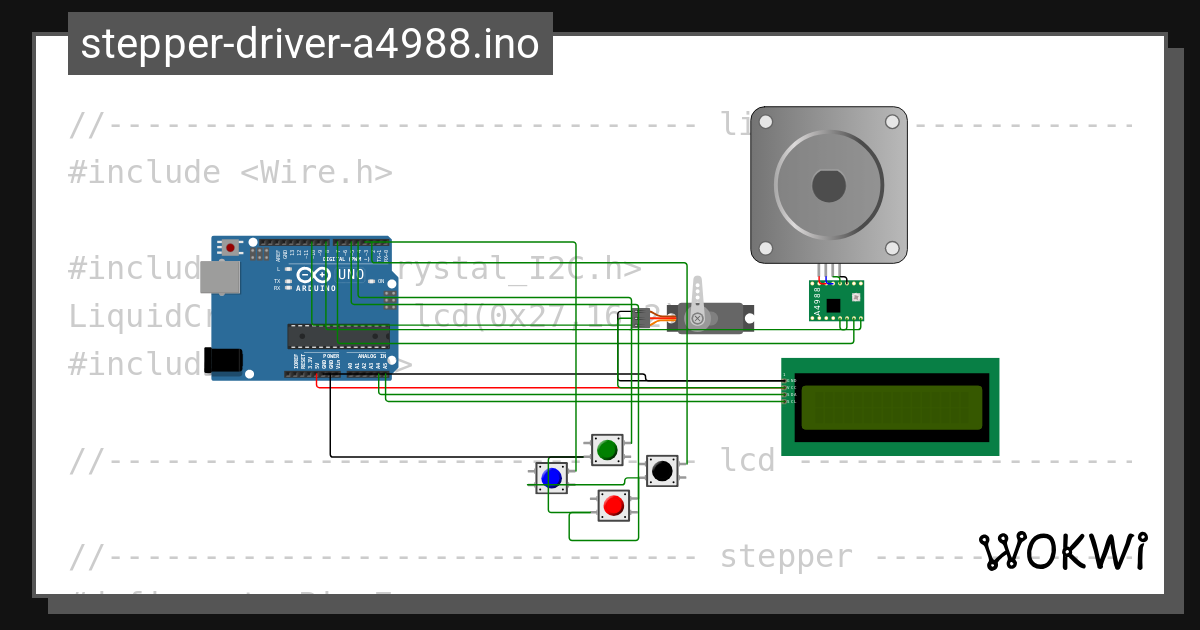 Stepper Driver O Copy Wokwi Esp32 Stm32 Arduino Simulator