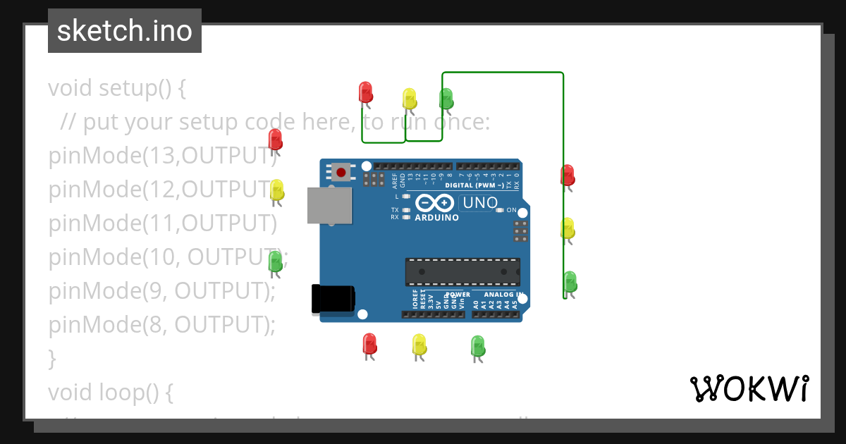 Trafic Copy Wokwi Esp32 Stm32 Arduino Simulator 5570