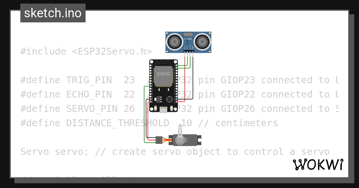 Servo Untuk Tempat Sampah Copy Wokwi Esp32 Stm32 Arduino Simulator 1600