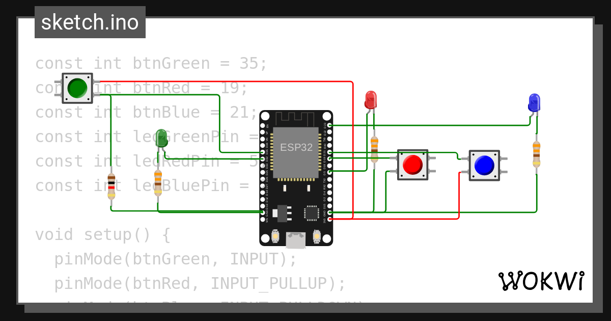 C2 Prob6 Wokwi Esp32 Stm32 Arduino Simulator