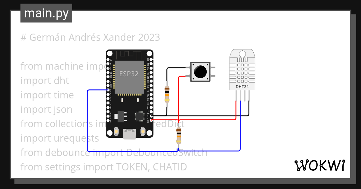 Telegram Bot 2 antirrebote Copy - Wokwi ESP32, STM32, Arduino Simulator