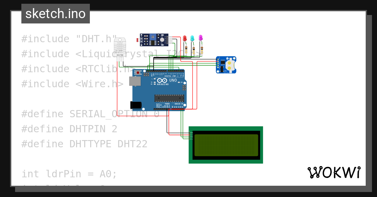 Multisensor Wokwi Esp32 Stm32 Arduino Simulator 9604