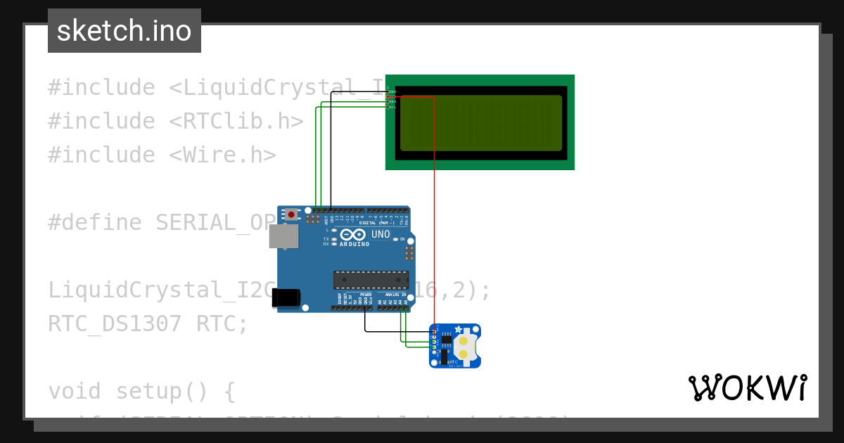 Waktu Wokwi Esp32 Stm32 Arduino Simulator