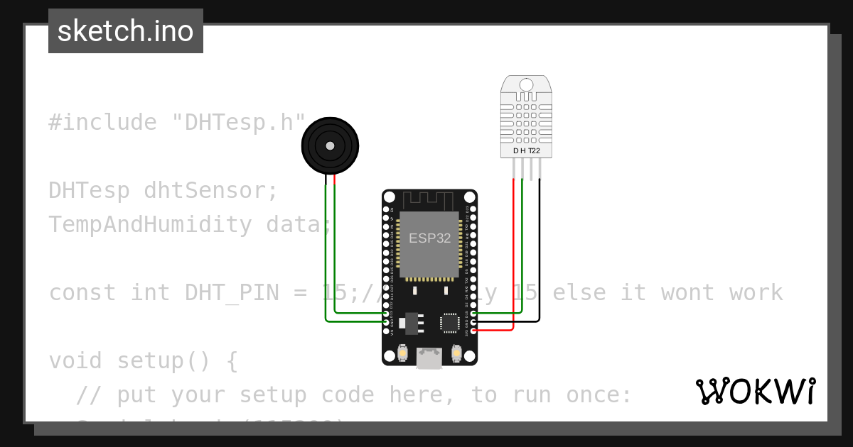 Temp Humedity Wokwi Esp32 Stm32 Arduino Simulator 7860
