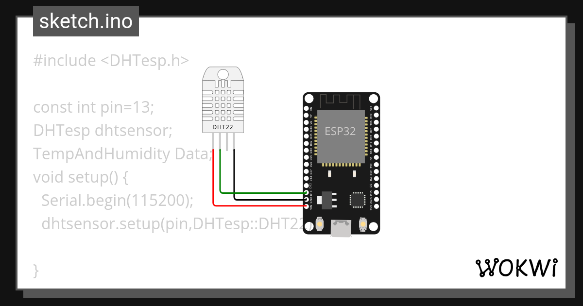 110_nandhagopal_dht22 - Wokwi ESP32, STM32, Arduino Simulator 110_nandhagopal_dht22 - Wokwi ESP32, STM32, Arduino Simulator