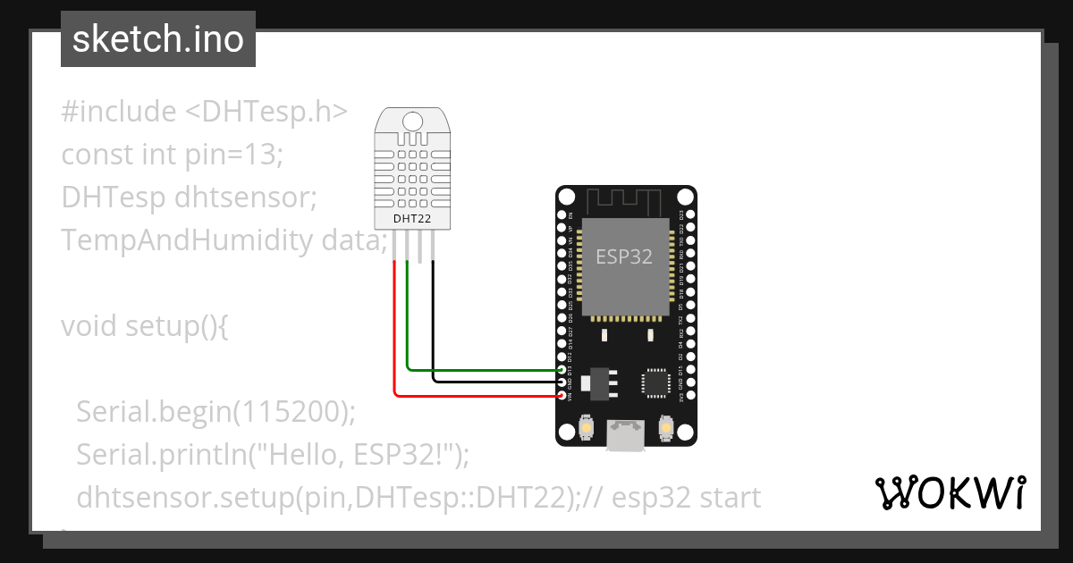 110_maha_DHT22 - Wokwi ESP32, STM32, Arduino Simulator