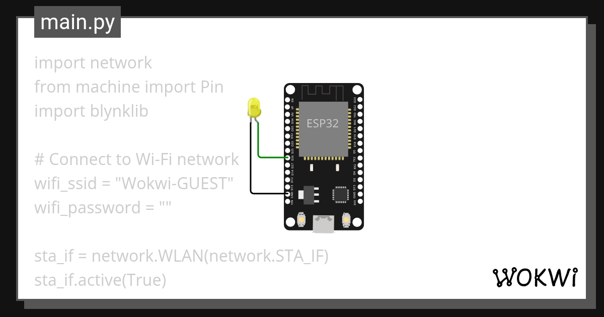 Lab_7_blynk,led - Wokwi ESP32, STM32, Arduino Simulator