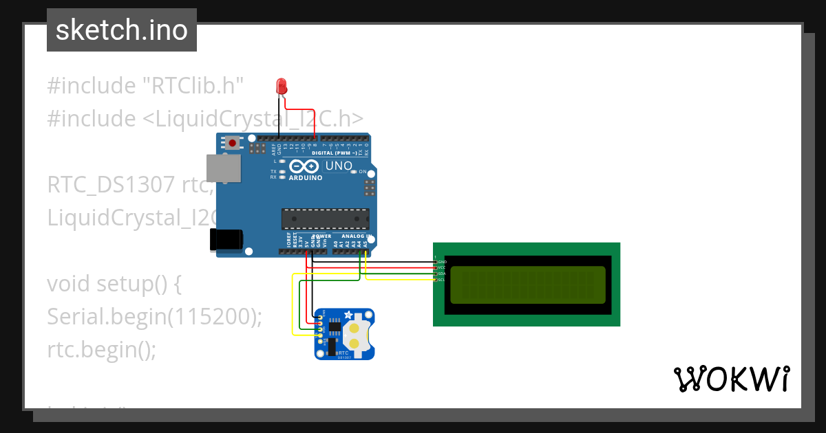 Pim Rtc And Lcd Andled Wokwi Esp32 Stm32 Arduino Simulator