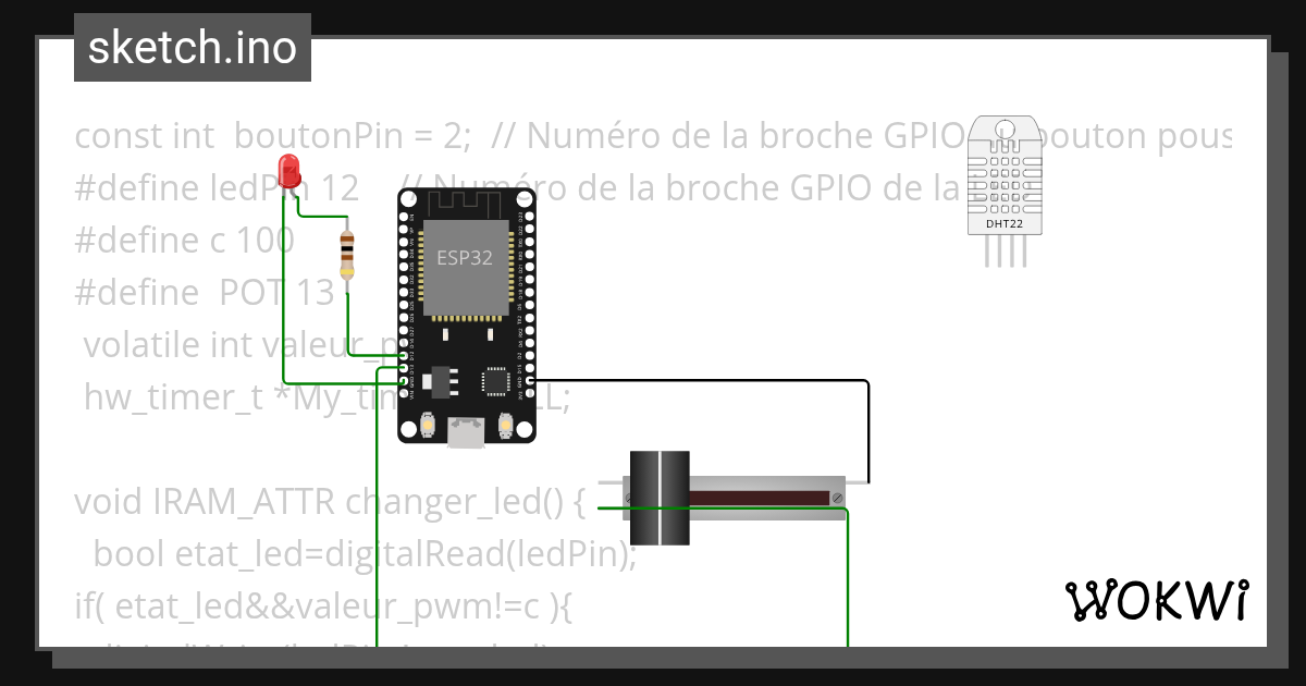 tP6 - Wokwi ESP32, STM32, Arduino Simulator