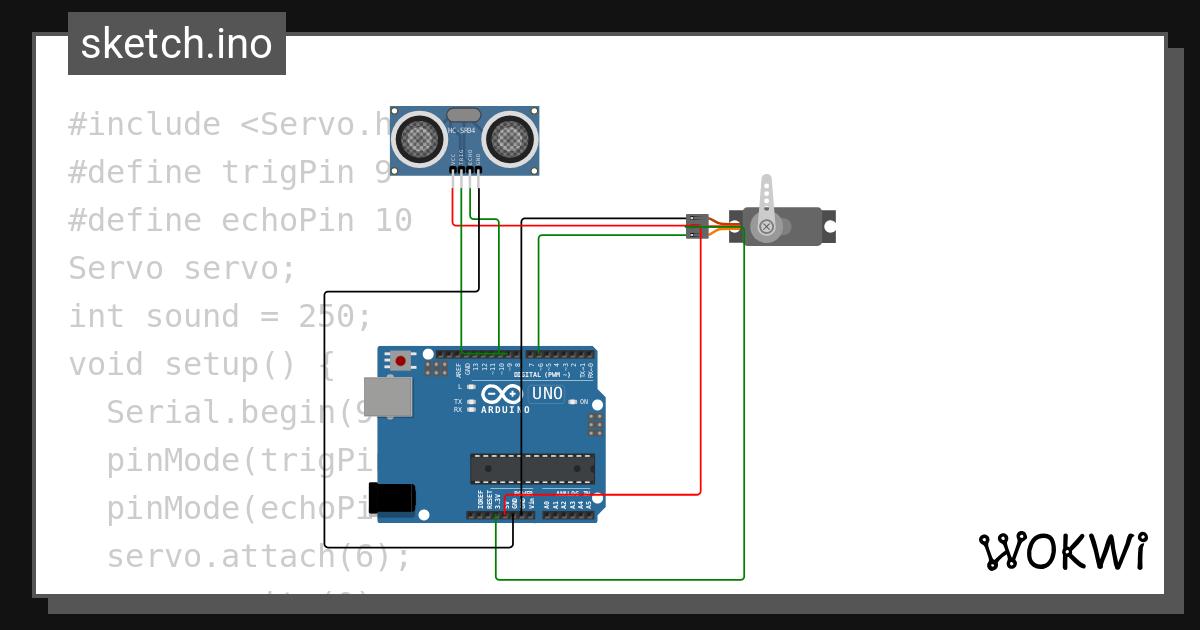 Tong Sampah Wokwi Esp32 Stm32 Arduino Simulator 4704