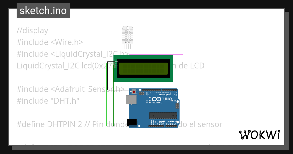 LCD_ARDUINO11/08/2023 - Wokwi ESP32, STM32, Arduino Simulator LCD_ARDUINO11/08/2023 - Wokwi ESP32, STM32, Arduino Simulator