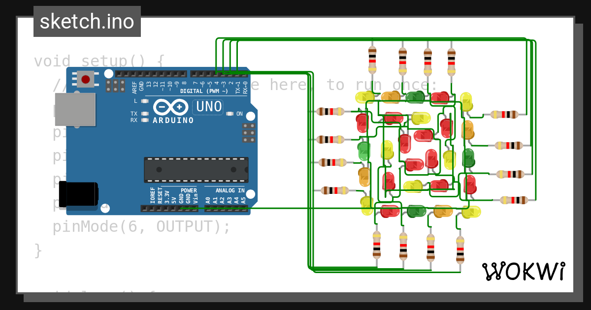 Kelap Led Wokwi Esp32 Stm32 Arduino Simulator