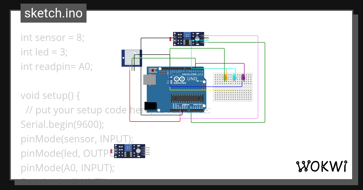 Sensor Copy Wokwi Esp32 Stm32 Arduino Simulator