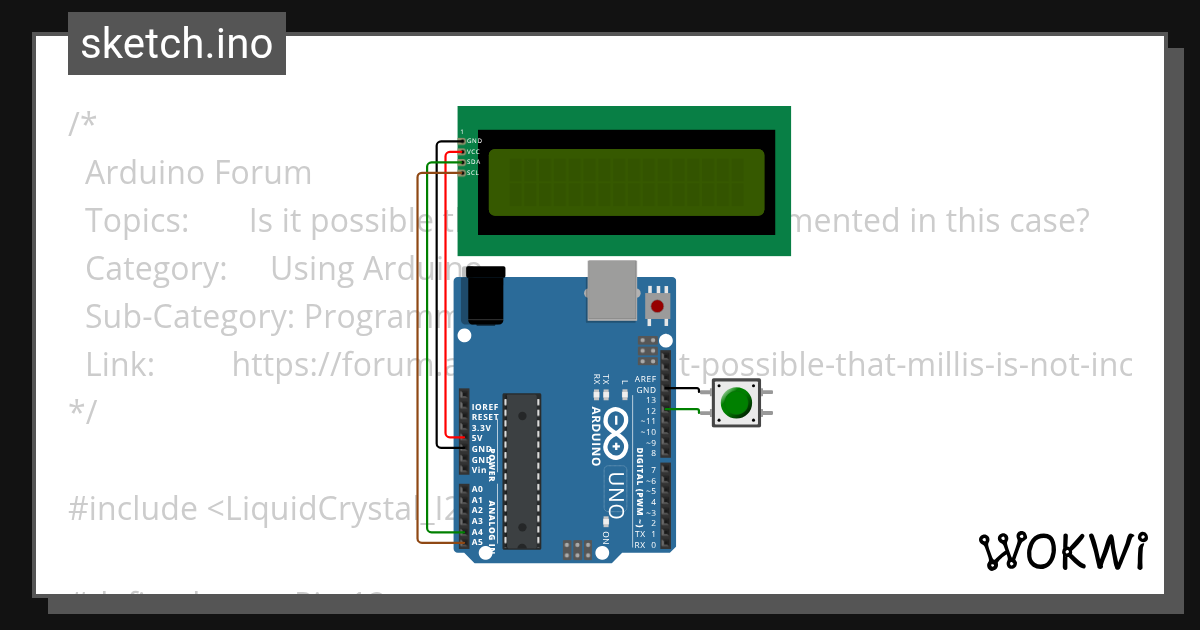 Wokwi - Online ESP32, STM32, Arduino Simulator