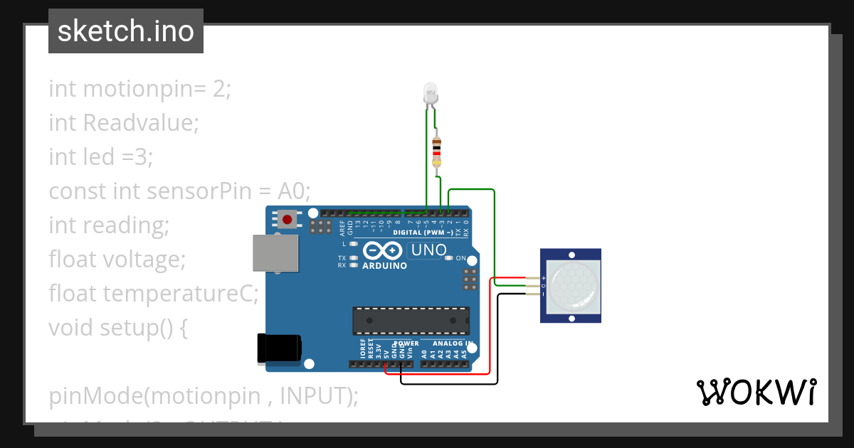 Motion sens Copy - Wokwi ESP32, STM32, Arduino Simulator