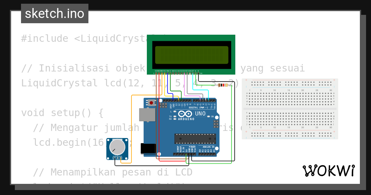 Hello World Wokwi Esp32 Stm32 Arduino Simulator 