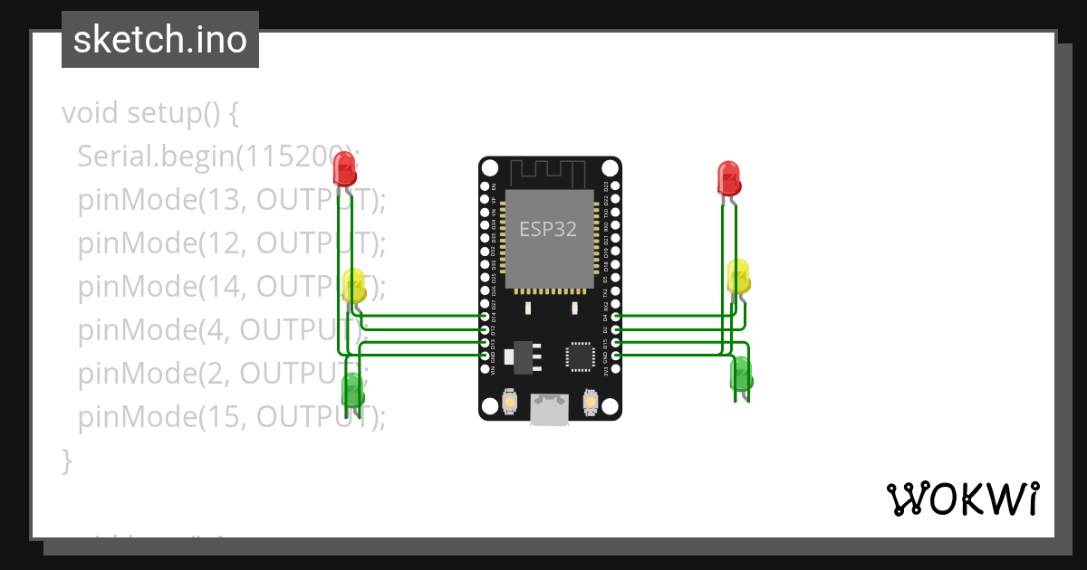 110_ABDUL_ESP32 - Wokwi ESP32, STM32, Arduino Simulator