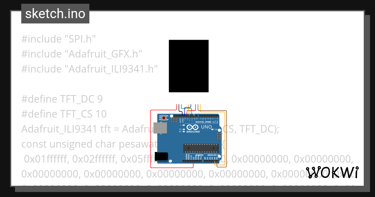 tft - Wokwi ESP32, STM32, Arduino Simulator