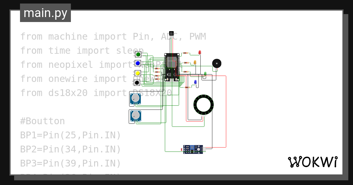 T7 Temperature Wokwi Esp32 Stm32 Arduino Simulator