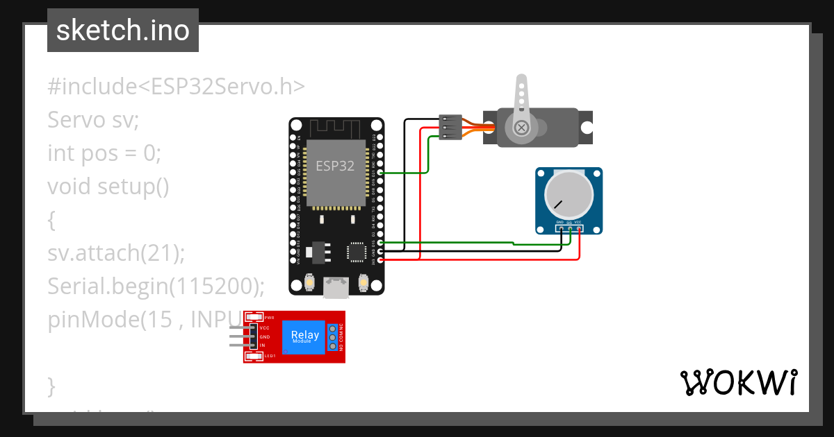 servo - Wokwi ESP32, STM32, Arduino Simulator