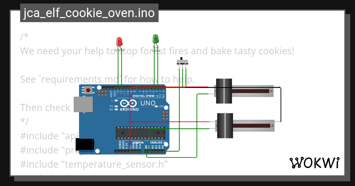 jca_elf_cookie_oven2.ino Copy - Wokwi ESP32, STM32, Arduino Simulator