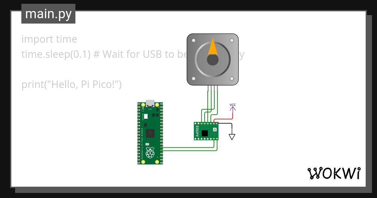 Teste Stepper Wokwi Esp32 Stm32 Arduino Simulator 6912