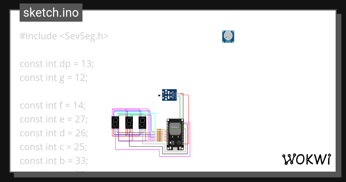 Potensio Pertama Wokwi Esp32 Stm32 Arduino Simulator 7241