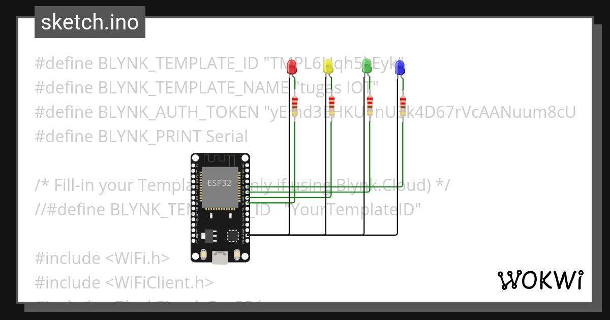 Wokwi - Online ESP32, STM32, Arduino Simulator